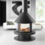 Rocal Gala Central Freestanding Designer Fireplace - Firehouse
