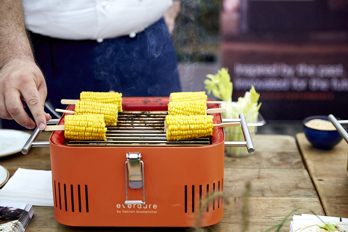 Everdure by Heston Blumenthal - Cube Portable Charcoal BBQ - Firehouse