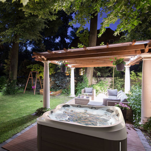 Jacuzzi® J-445™ Hot Tub (6 person) - Firehouse