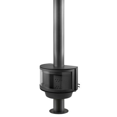 Rocal Ronde Frontal Wood Stove - Firehouse